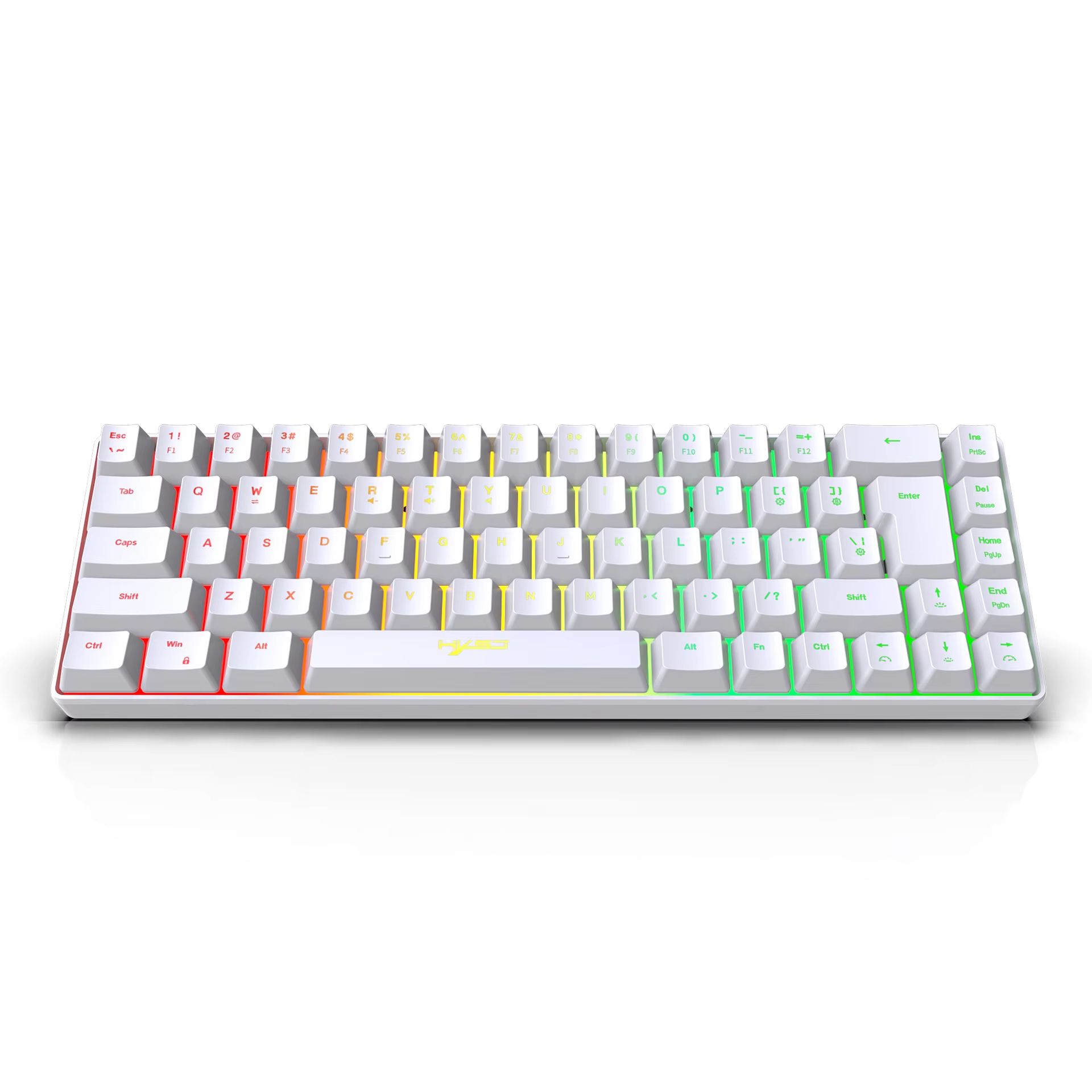 Best price for 60% Compact Wired Keyboard 68 Keys RGB Backlight Small ...