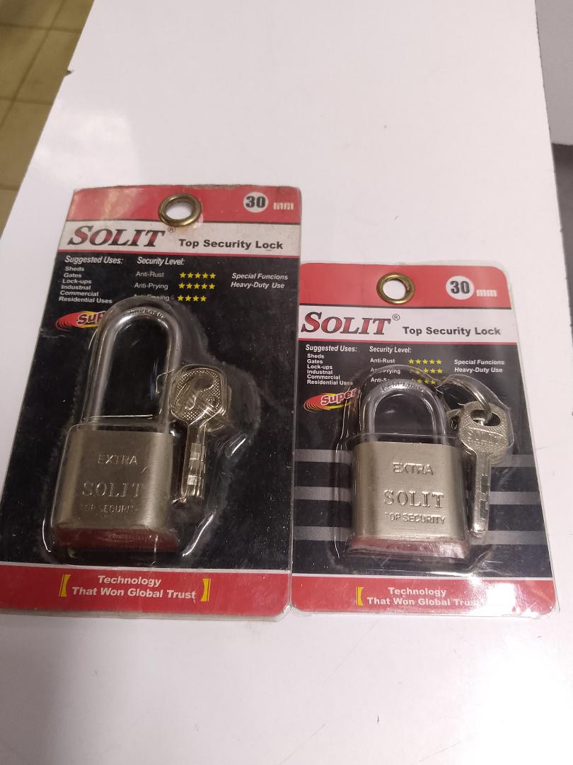 Best price for Solit padlock 30mm short neck shakle and long neck ...