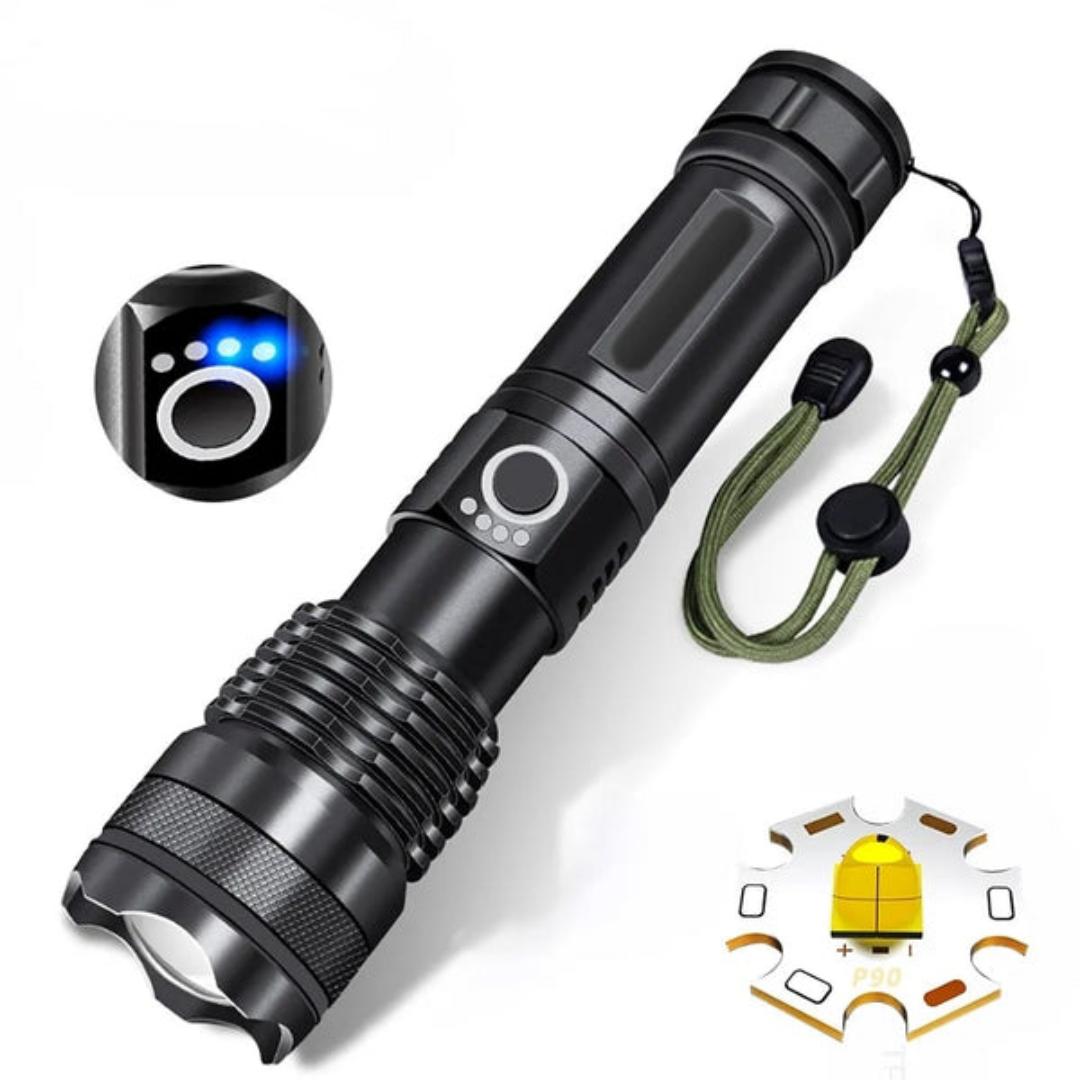 Best price for Super bright LED zooming rechargeable flashlight torch ...
