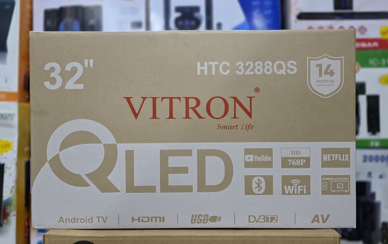 Best price for 📺 Vitron 32" QLED Smart Android TV – Frameless HD QLED ...
