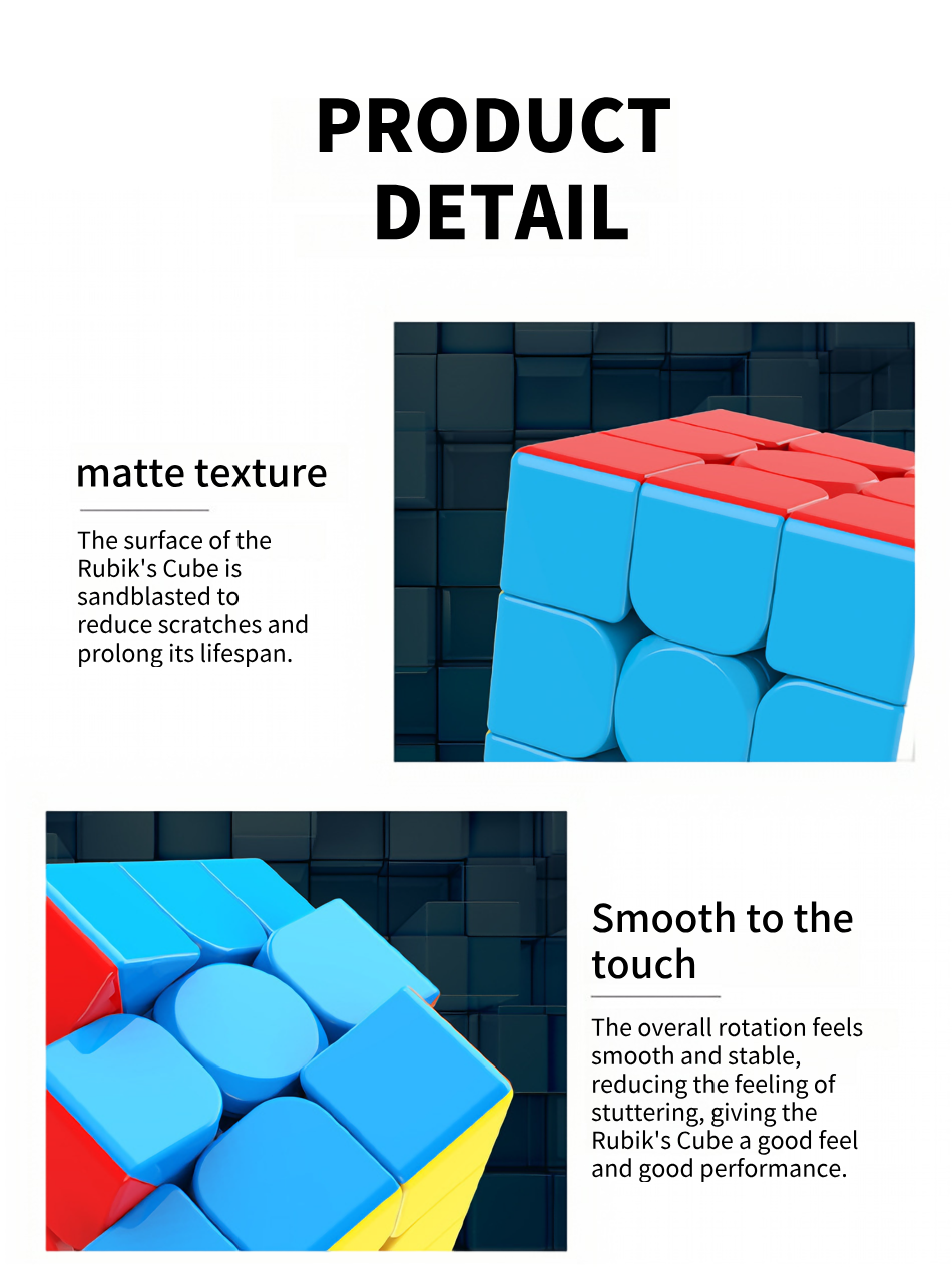 Best price for High-Quality 3x3x3 Rubik's Cube, Speed Puzzle for Kids ...