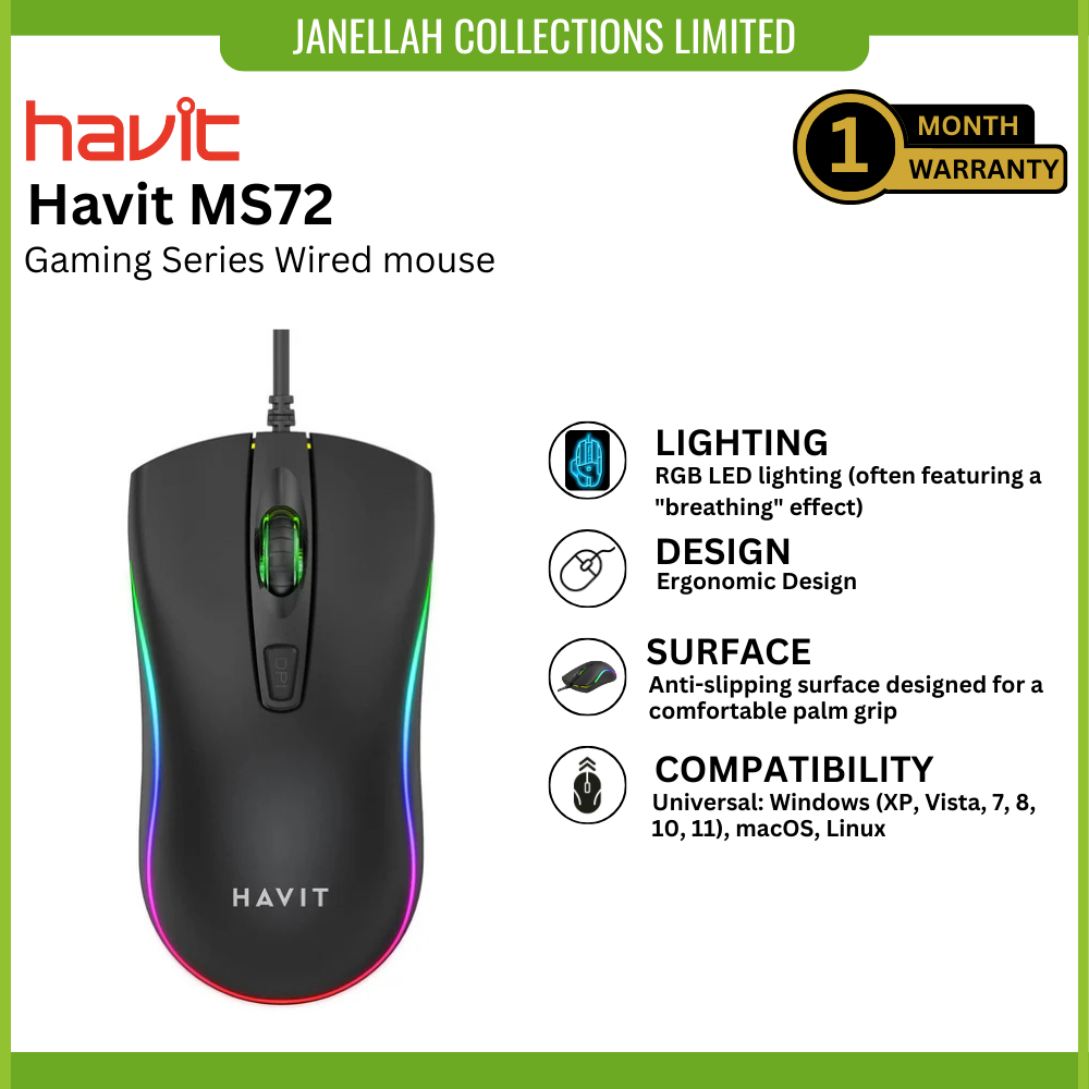 Best price for [Exclusive Online Offer] Havit Gaming Series MS72 Wired ...