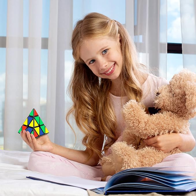 Best price for PREMIUM Rubik's Pyramid 3x3 Speed Cube Magic Pyramid Cube Puzzle, 3D Puzzle Magic ...