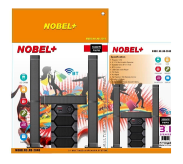 Best price for Nobel+ NB-2040 5.1CH Multimedia Speaker System, also ...