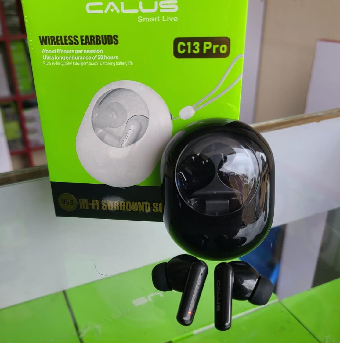 Best price for 🎧 Calus C13 Pro TWS Wireless Earbuds – HD Stereo Sound ...