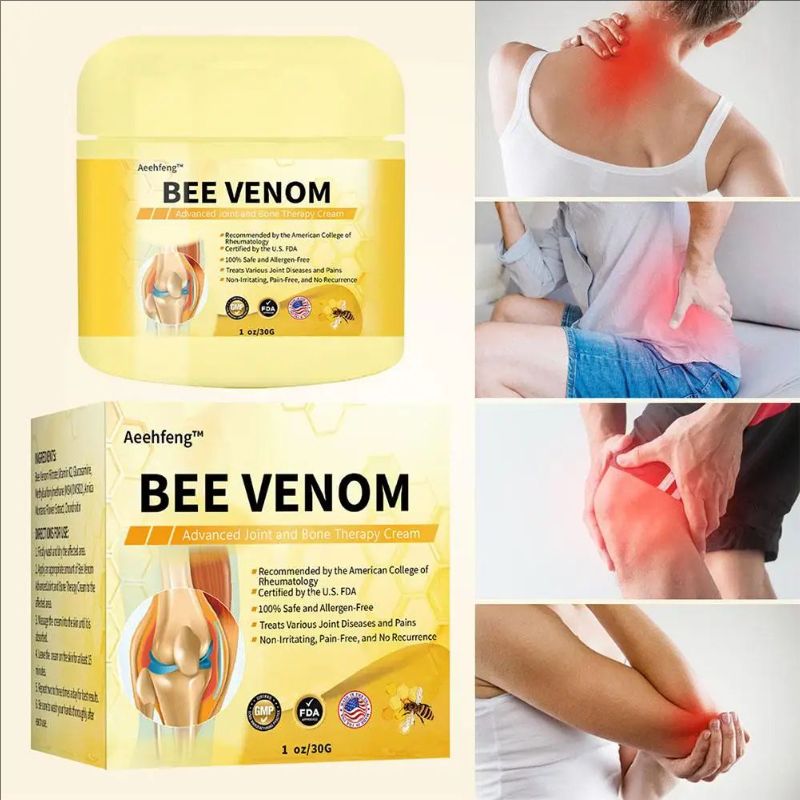 Best price for 30g Bee Venom Advanced Bone Joint Therapy Cream Knee ...
