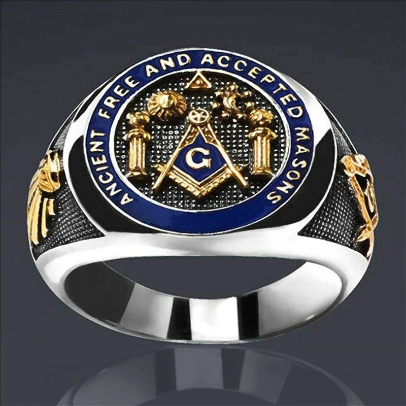 Best price for Vintage Freemasonry Rings for Men Stainless Steel ...