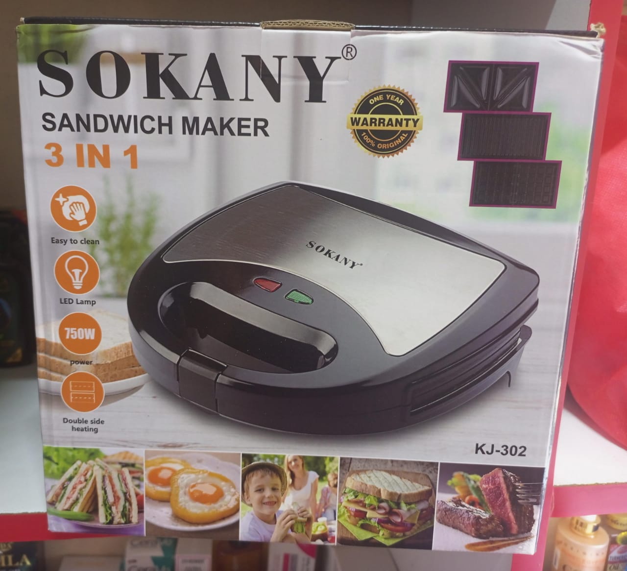 Best price for Sokany 3 In 1 Sandwich,Waffle Maker and Grill SOKANY sandwich maker 3 in 1 non ...