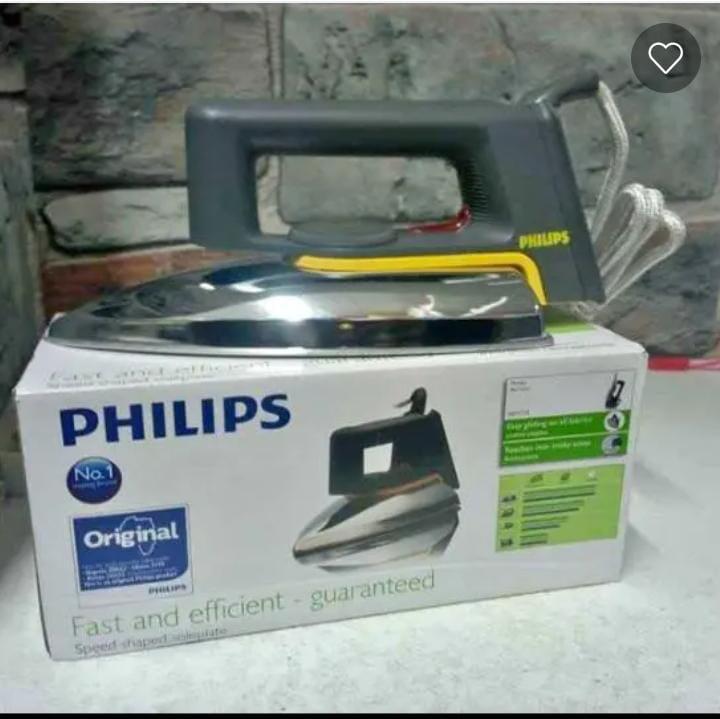 Best price for Philips original dry iron box, The button groove makes ...