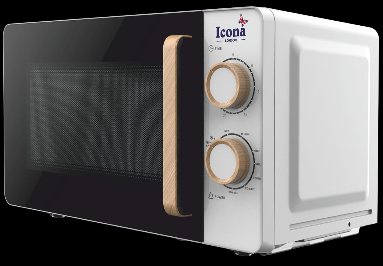Best price for Icona London 20L Premium Manual Microwave ILMOG-20XWW ...
