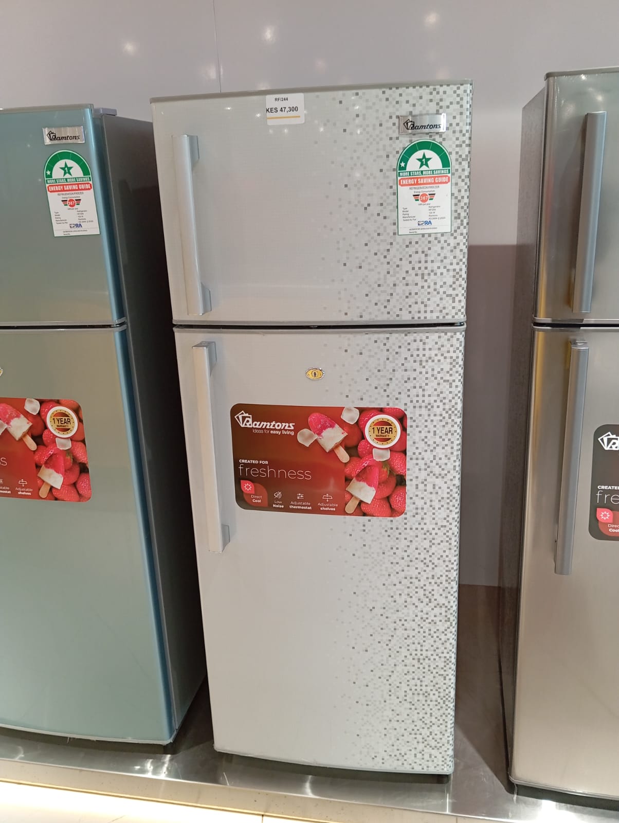 Best price for RAMTONS (RF/217) 213 LITERS DOUBLE DOOR DIRECT COOL ...