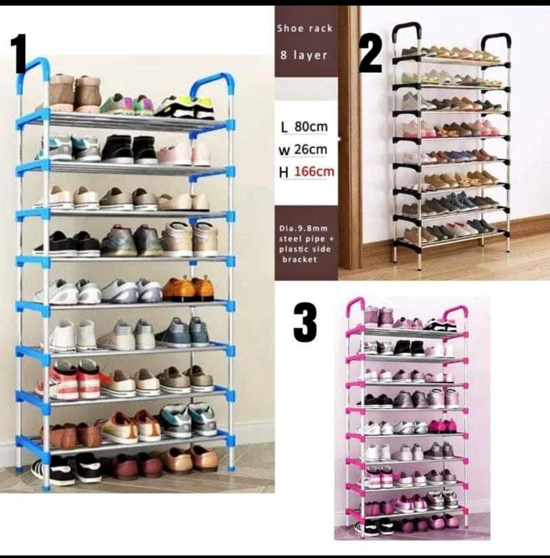 Best price for SHOE RACK. 8 layer Shoe Rack. Extra storage space ...