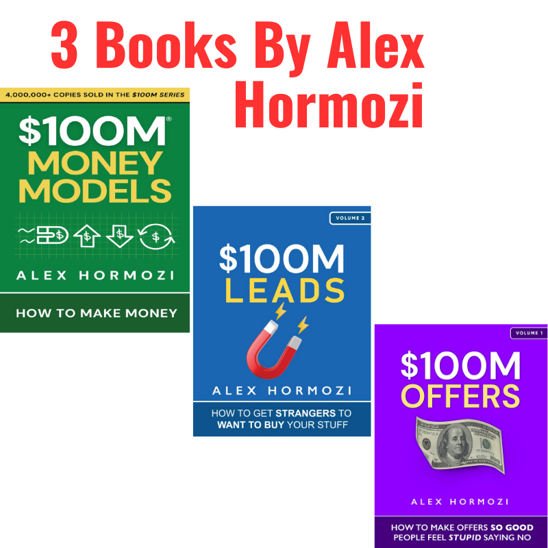 Best price for All the 3 books - $100M Series Books By Alex Hormozi ...