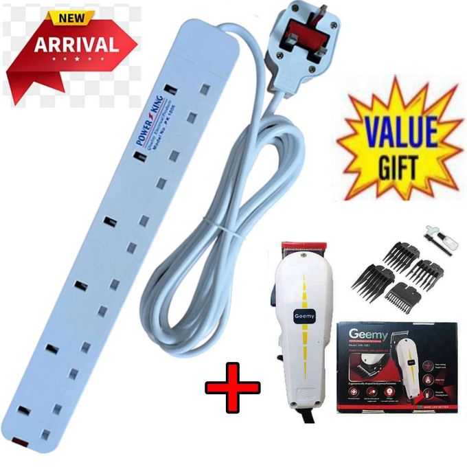 Best price for Power King >Extension Power Cable 6 Way + Geemy Electric ...