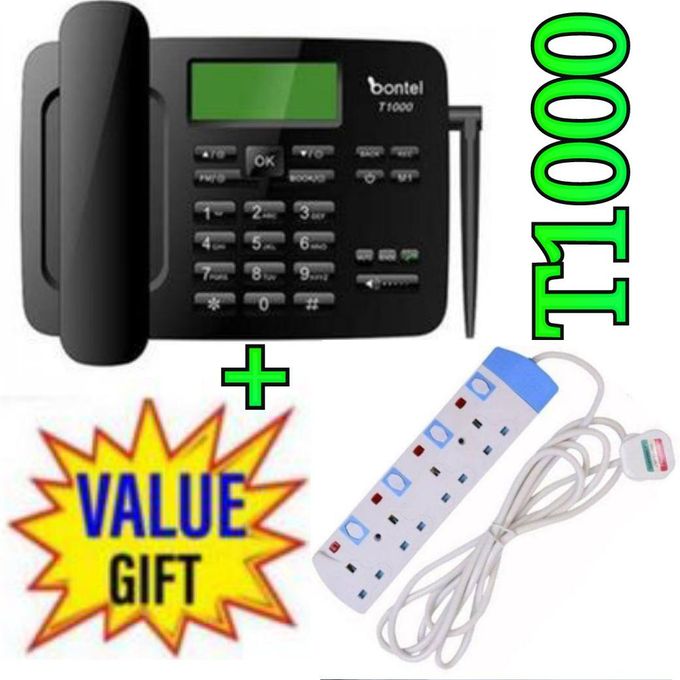 Best price for Bontel T1000 GSM FIXED WIRELESS LANDLINE DESKTOP PHONE ...