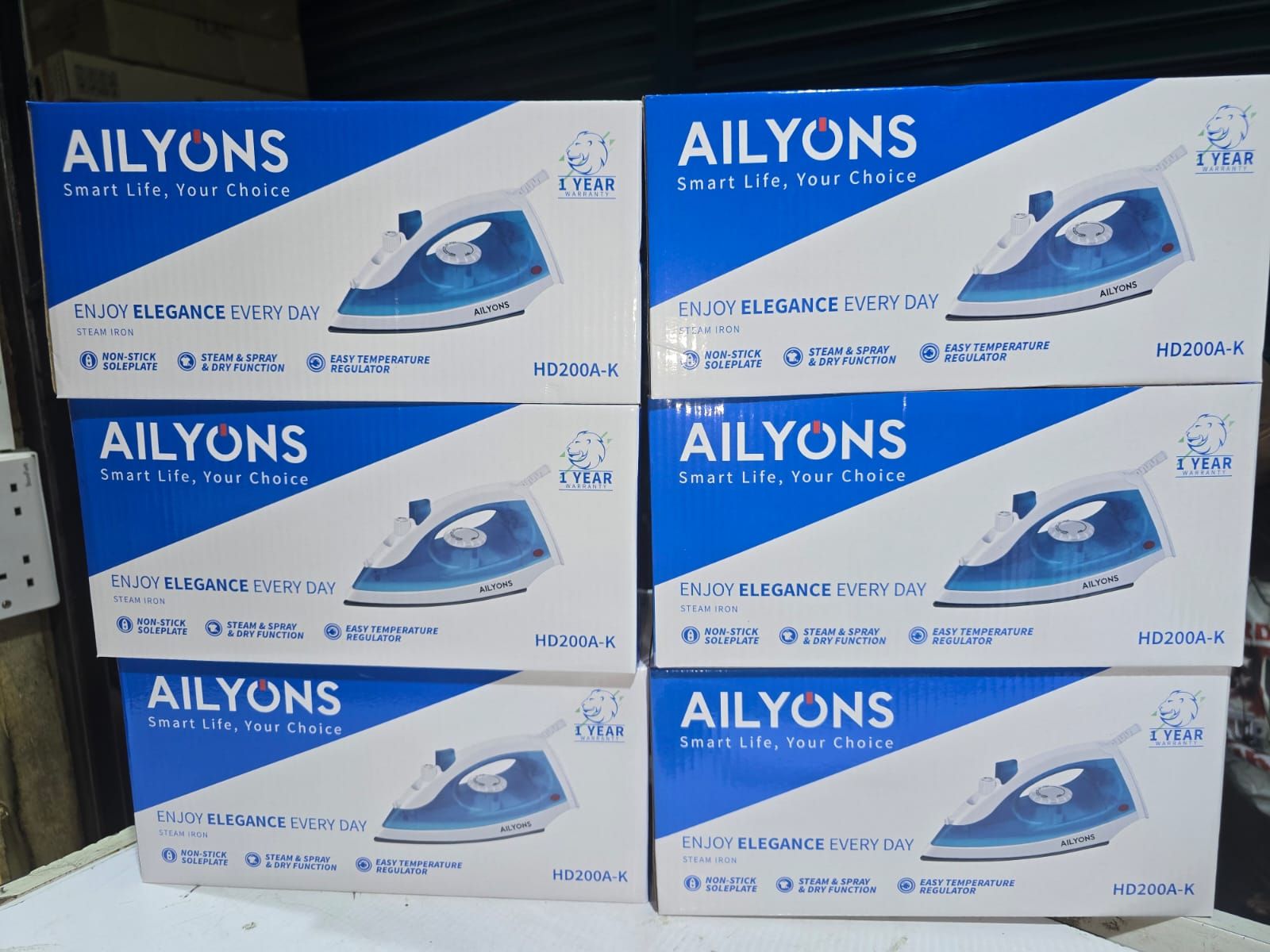 Best price for AILYONS IRON BOX. EASILY REMOVES WRINKLES ON MOST ...