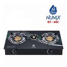 Best price for Nunix 3 Burner Glass Table Top Gas Stove Durable Three ...