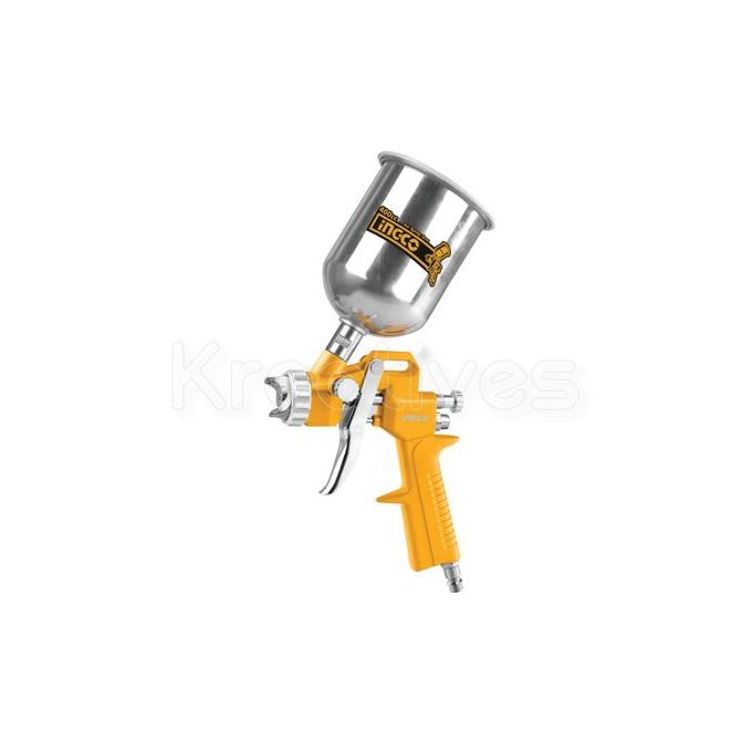 Best price for Ingco Commercial Air Spray Gun Metallic 400cc Color ...