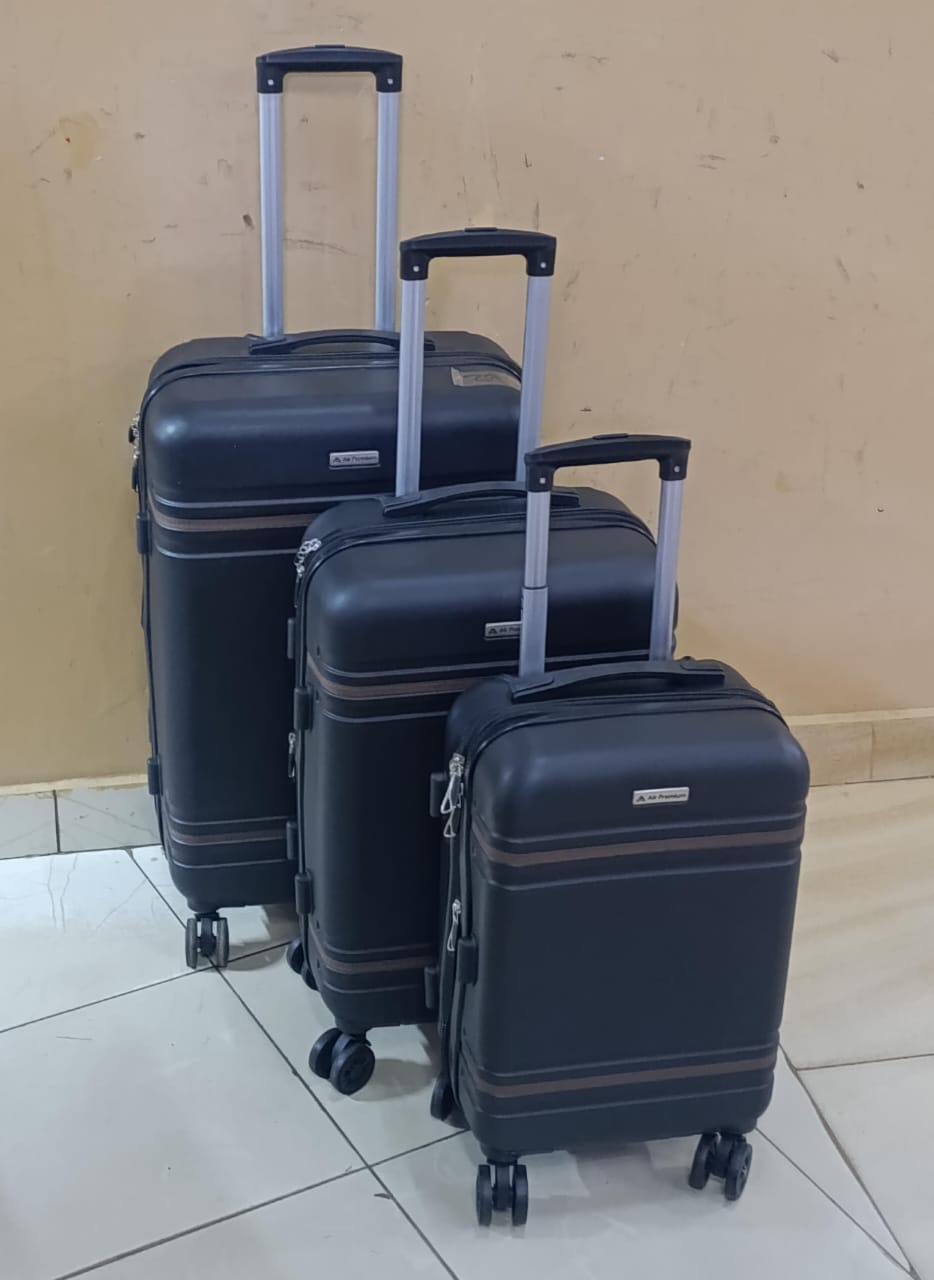 Best price for 3 in 1 Luxurious Fibre Suitcase* ️Zipper closure frame ...