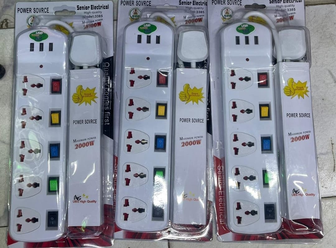 Best price for POWER SOVRCE 4-way extension socket with USB ports and ...