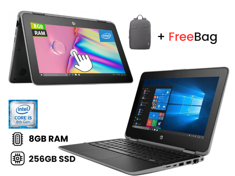 Best price for HP Probook x360 11 G4 EE Intel core i5 8GB RAM 256GB SSD 8th generation 11.6 ...