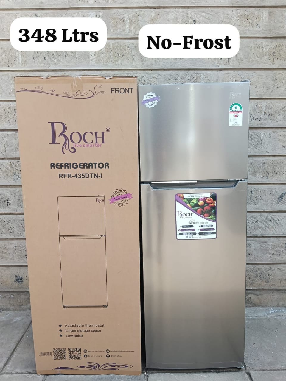 Best price for CLEARANCE OFFER ROCH 348L No Frost Double Door Fridge ...