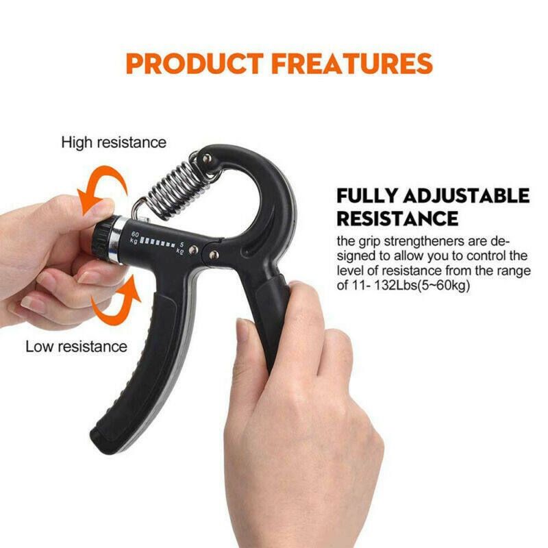 Best price for 5 in 1 Adjustable Hand Grip Strengthener Hand Gripper ...