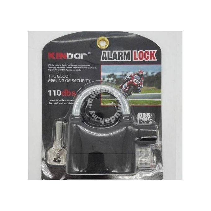 Best price for Kinbar High Security Alarm Lock Siren Padlock For Home ...