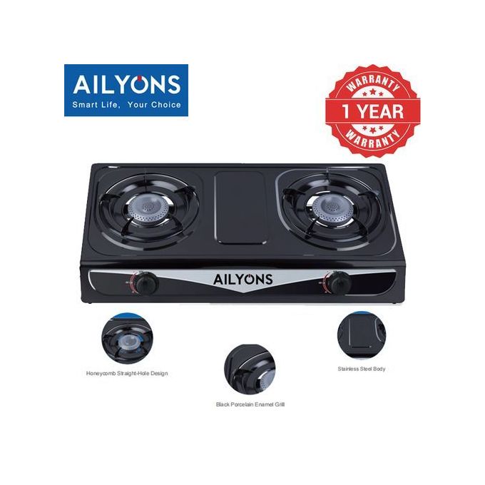 Black Friday Discounts for AILYONS GS013-2 Gas Cooker Stainless Steel ...