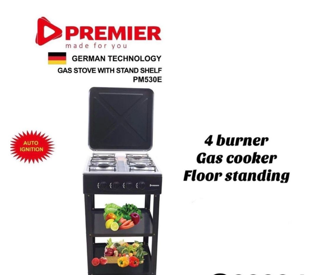 Best price for German Technology Gas stove with stand shelf....4 Burner ...