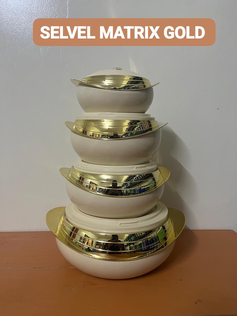 Best price for *4PCS SELVEL MATRIX GOLD HOT POT*=👌👌🌻1000, 1500, 2500 ...