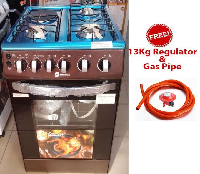Best price for Sayona Standing Cooker - 50cm*50cm, 3 Gas+ 1 Electric ...