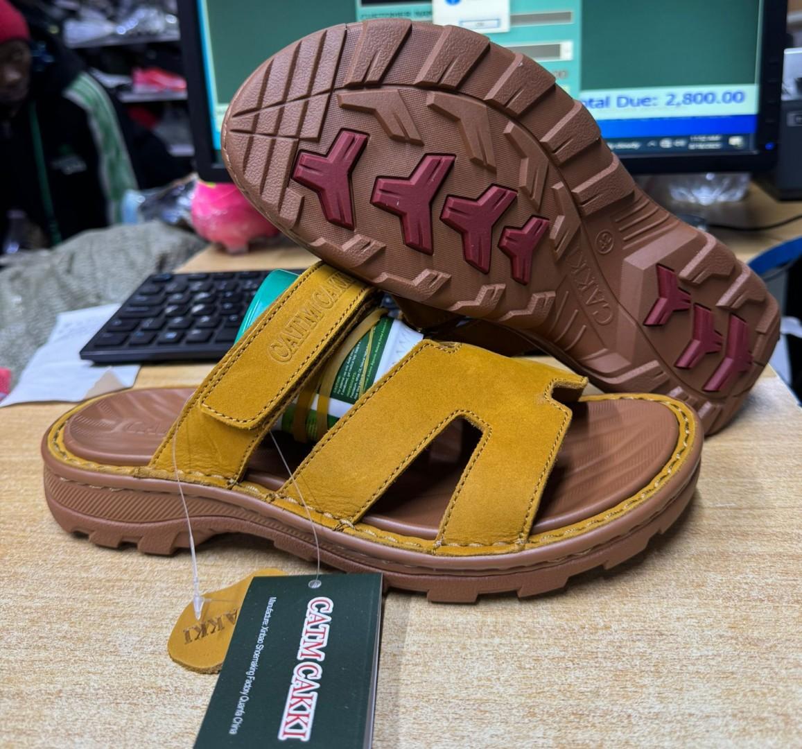 Best price for ORIGINAL LEATHER MEN OPEN SHOES & SLIDES VERY ...