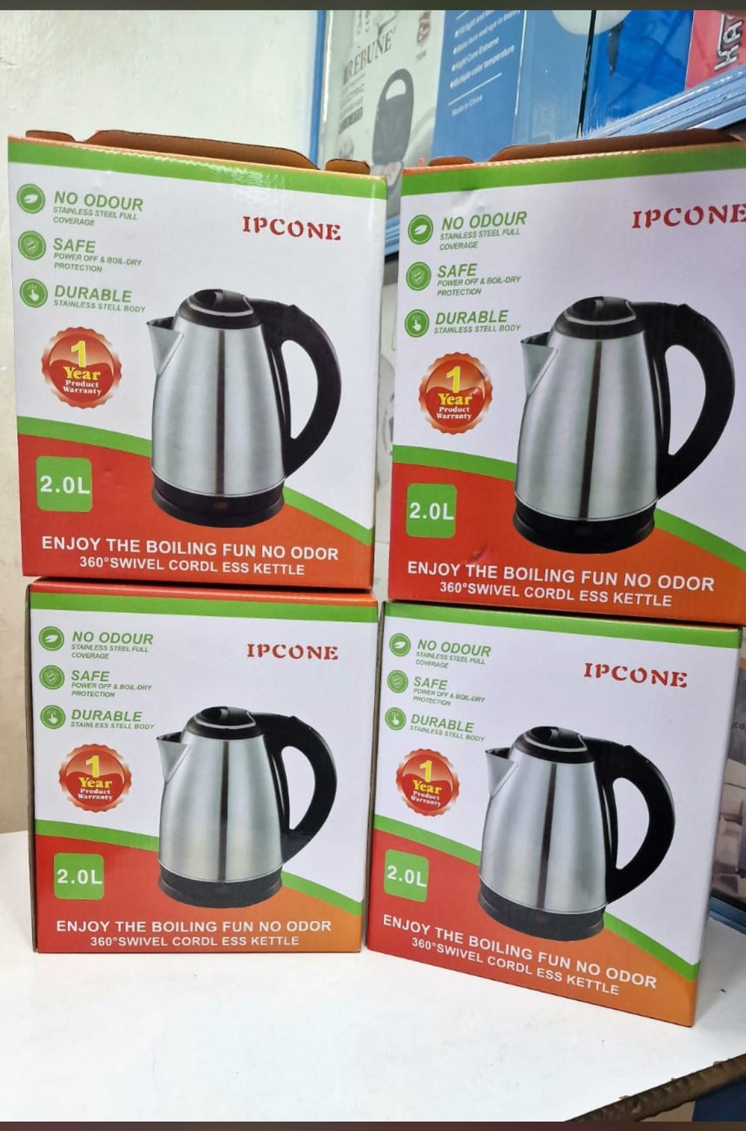 Best price for Ipcone kettle.Plug and play fast boiling, power off ...