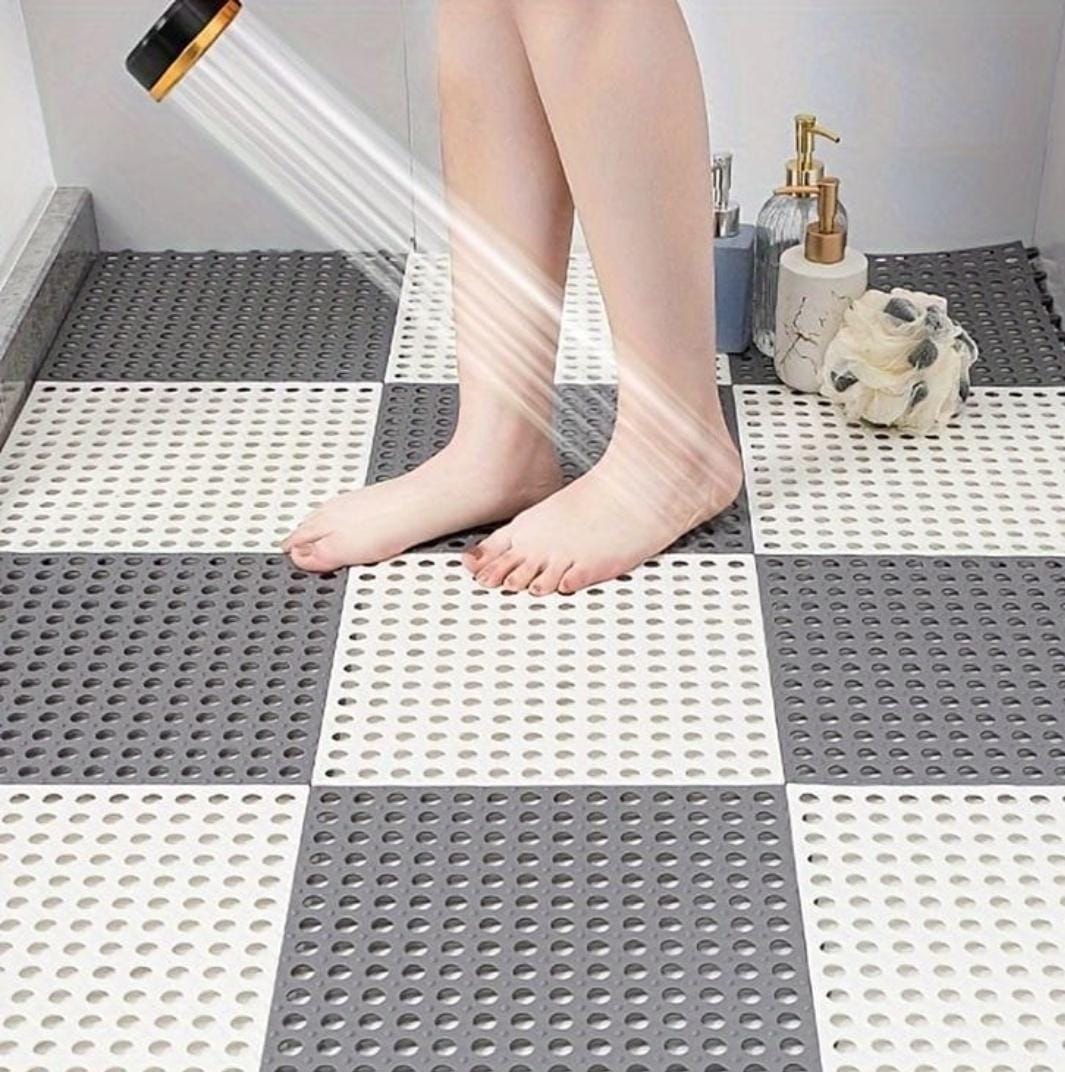 Best price for 10 pcs Inter Locking Anti-Slip, waterproof PVC Bathroom ...