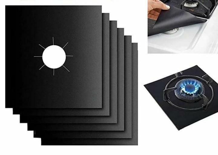 Best price for 4Pc Non-Stick Gas Cooker Protectors Cover Liner Mat Pad ...