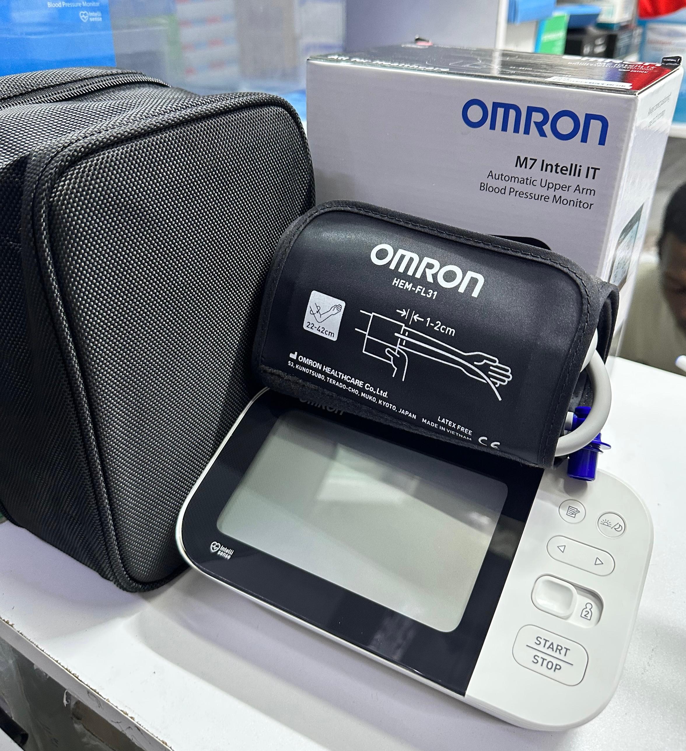 Best price for Omron M7 Intelli IT Automatic Upper Arm Blood Pressure Monitor Color-As Pictured ...