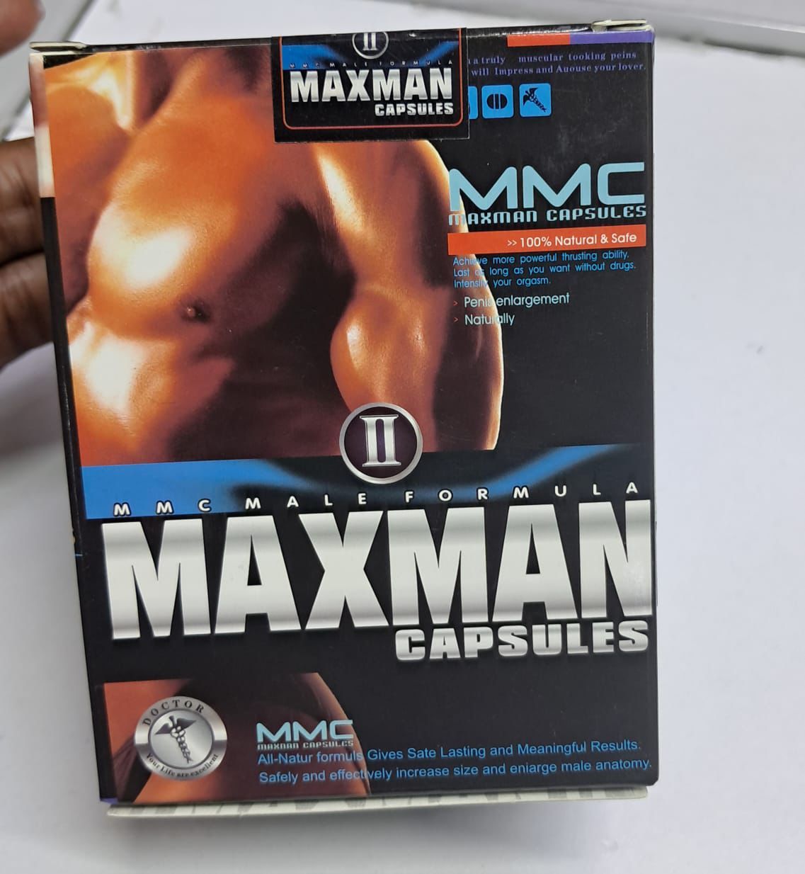 Best price for Mmc Maxman Capsules 60’s MAXMAN MMC male Capsule - 60 Capsules. Color-As Pictured ...