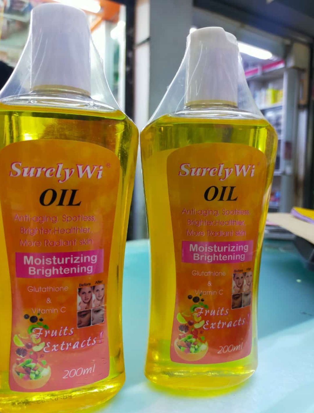 Best price for Surely Wi Vitamin C, Collagen & Glutathione Face & Body Oil-200ml