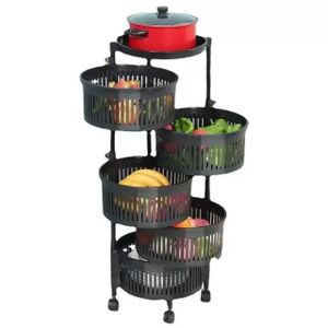 Best price for Share this product 5-Tier Round Layered 360° Rotating ...