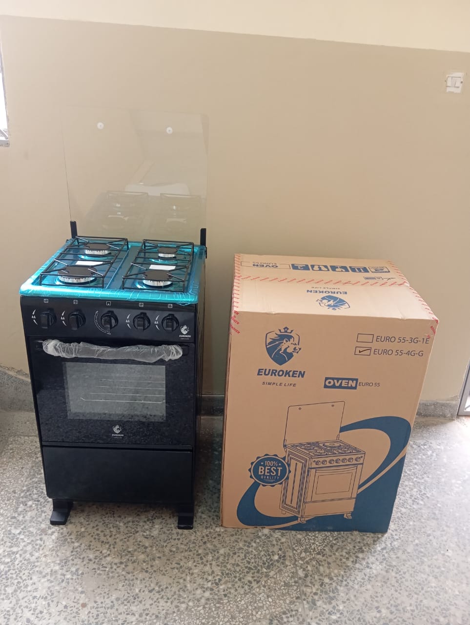 Best price for Full Euroken Standing Cooker With Gas Oven Cooker, Auto ...