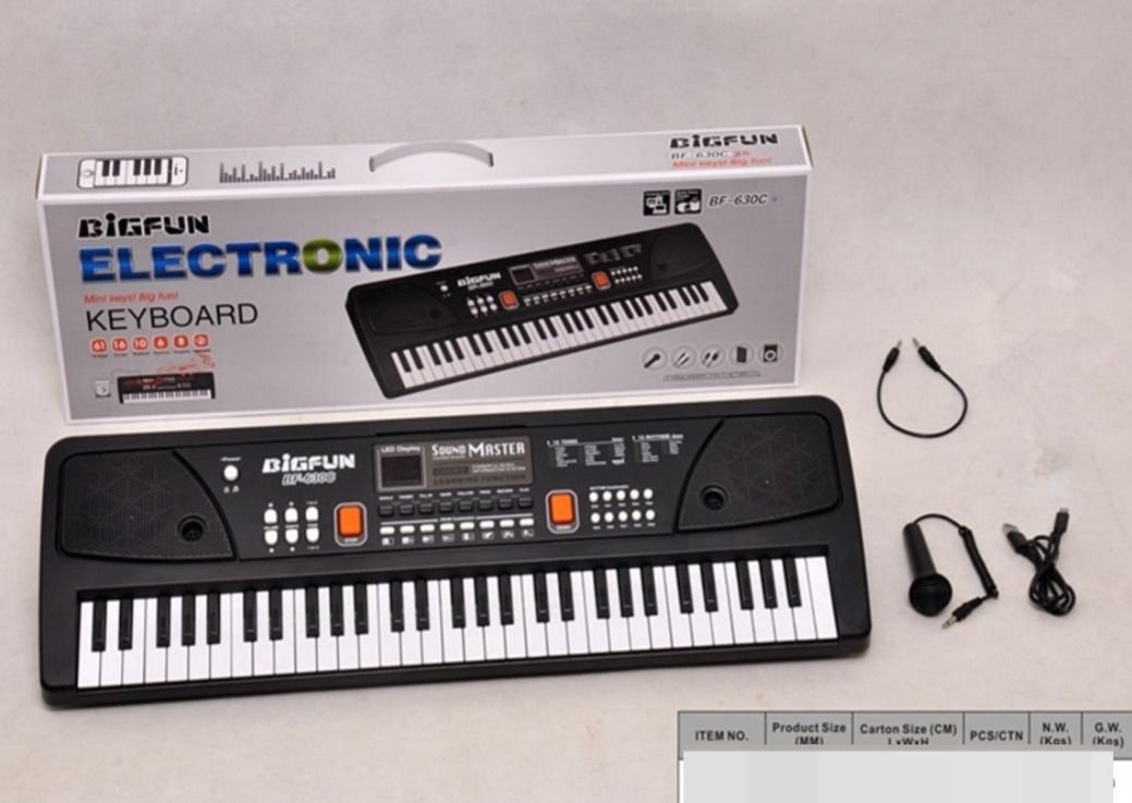 Best price for Big Fun 61‑Key Electronic Keyboard – Fun Portable Music ...