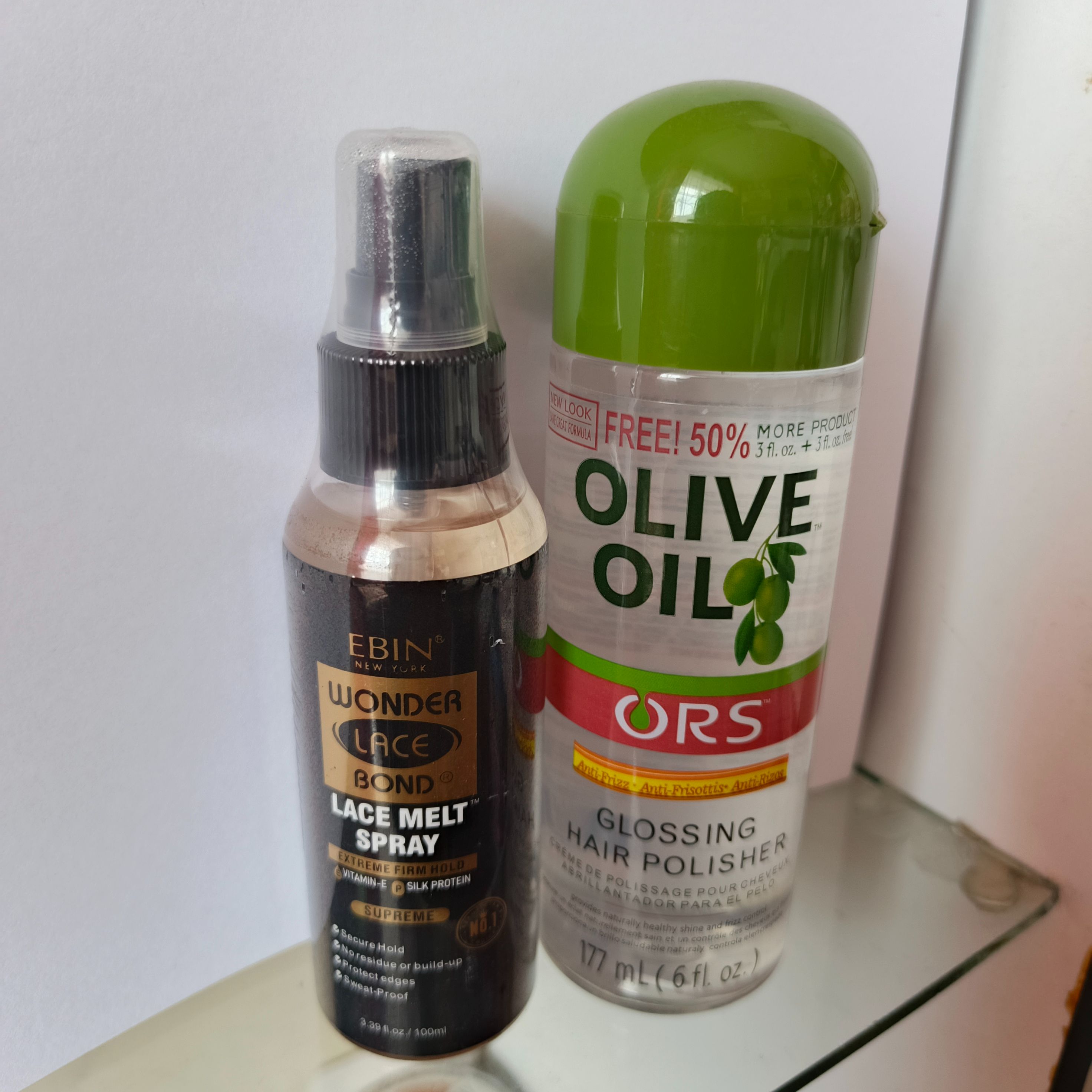 Best price for Olive oil Hair polisher + FREE Ebin Lace melting spray ...