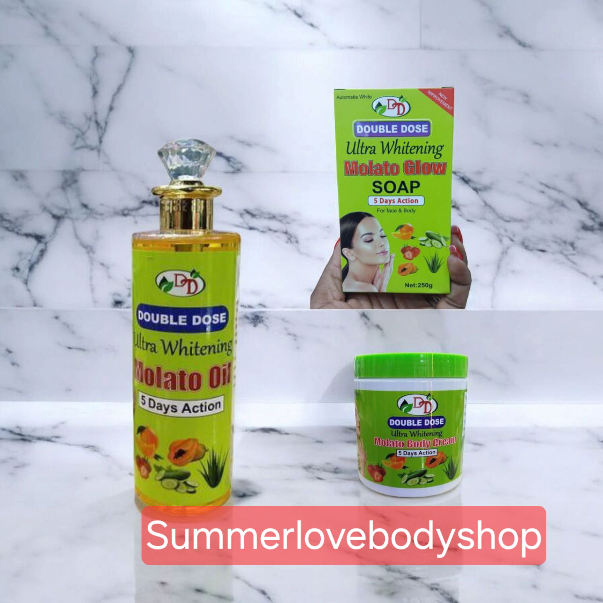 Best price for Molato Double Dose Oil, Cream + Soap - Ultra whitening ...
