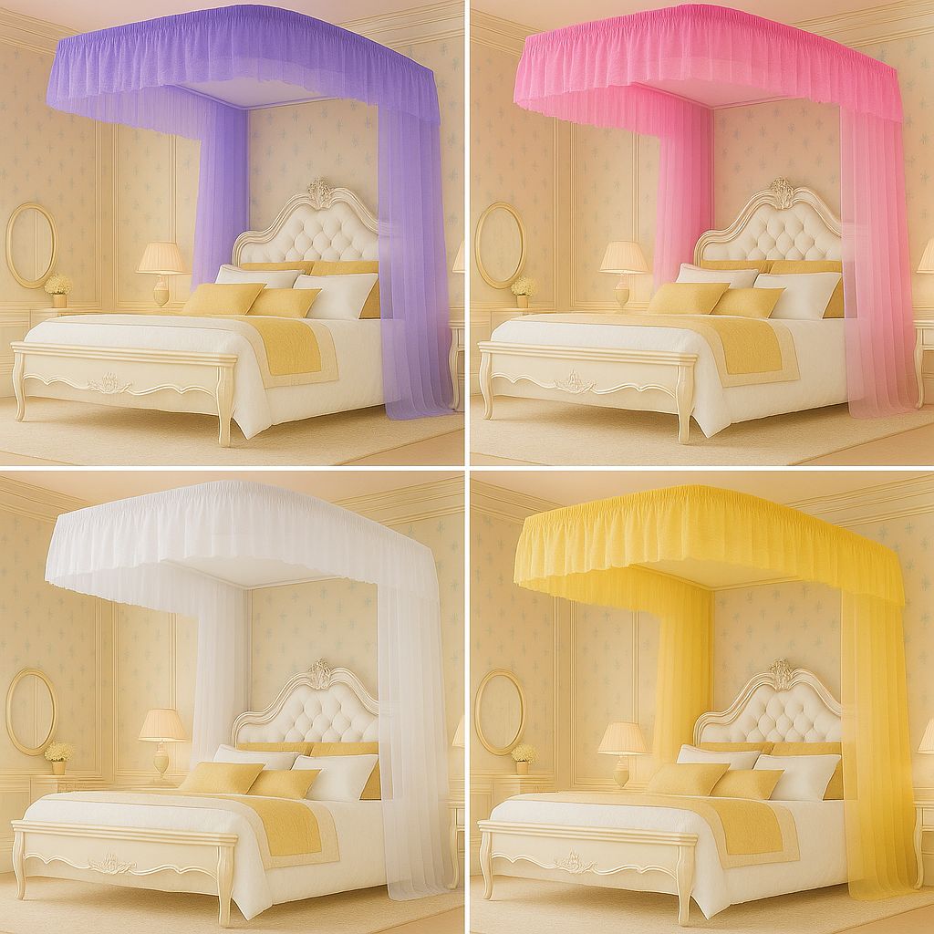 Best price for Deluxe 2-Stand Mosquito Net – Metallic Frame with 4 ...