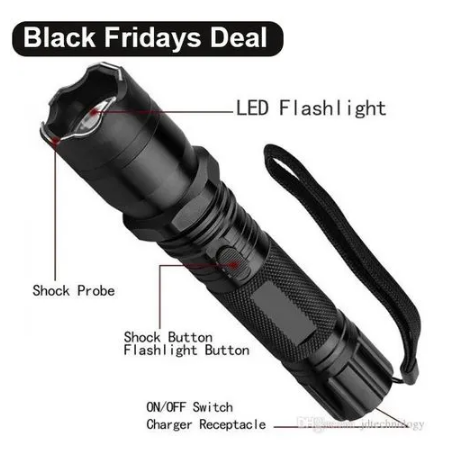 Best price for Torch LED rechargable self defence torch with electric ...