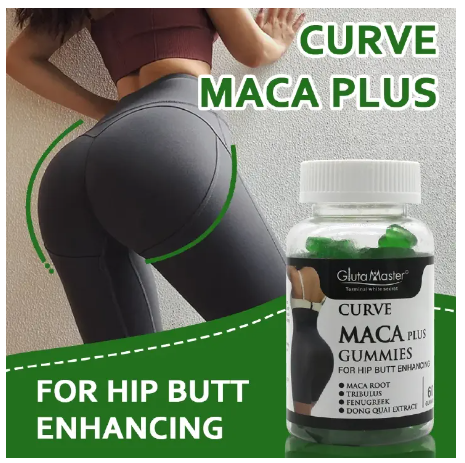 Best price for GlutaMaster Curve MACA PLUS Gummies For Hip And Butt Enhancement with Maca Root ...