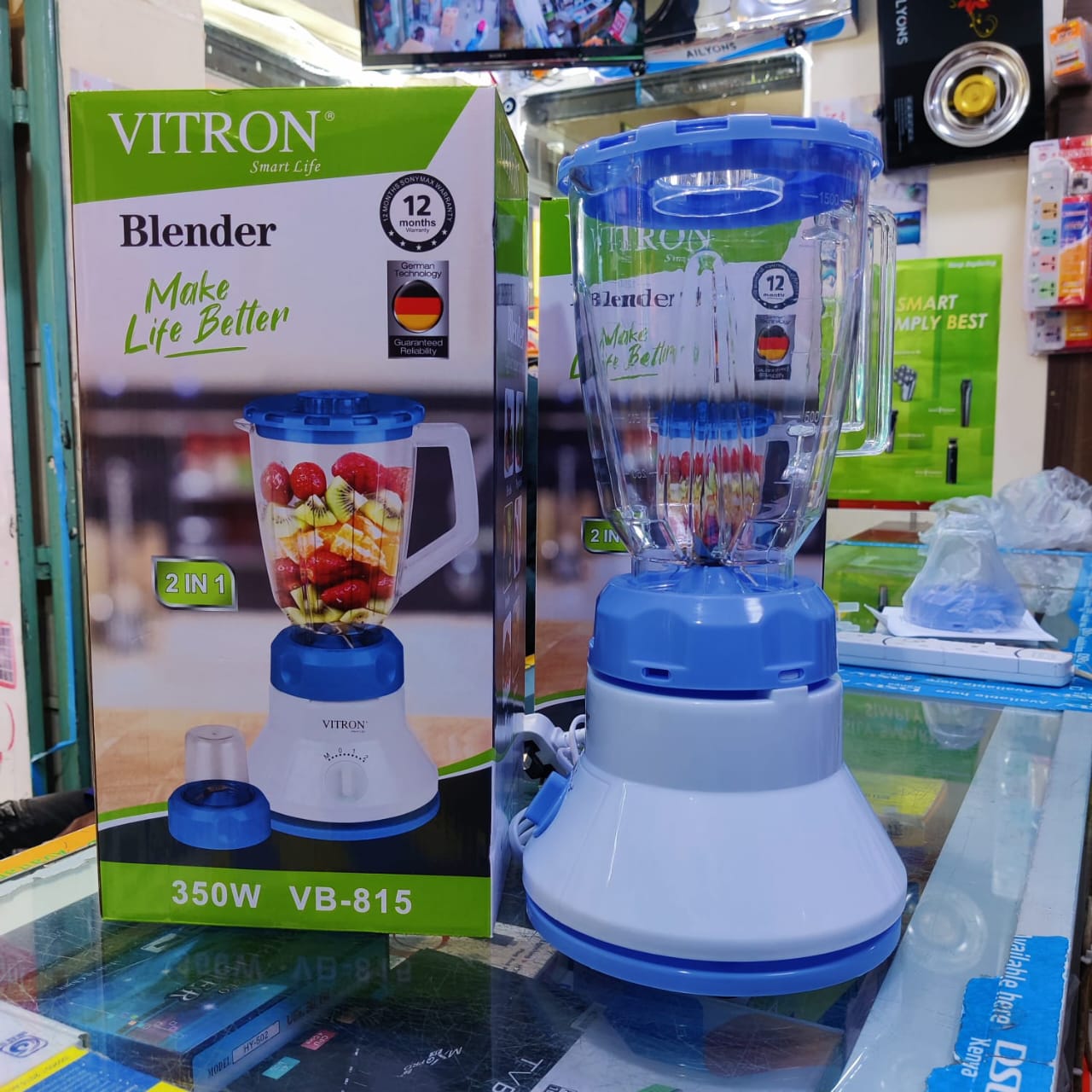 Best price for Vitron Blender 2 in 1 with grinder and powerful VB815 ...