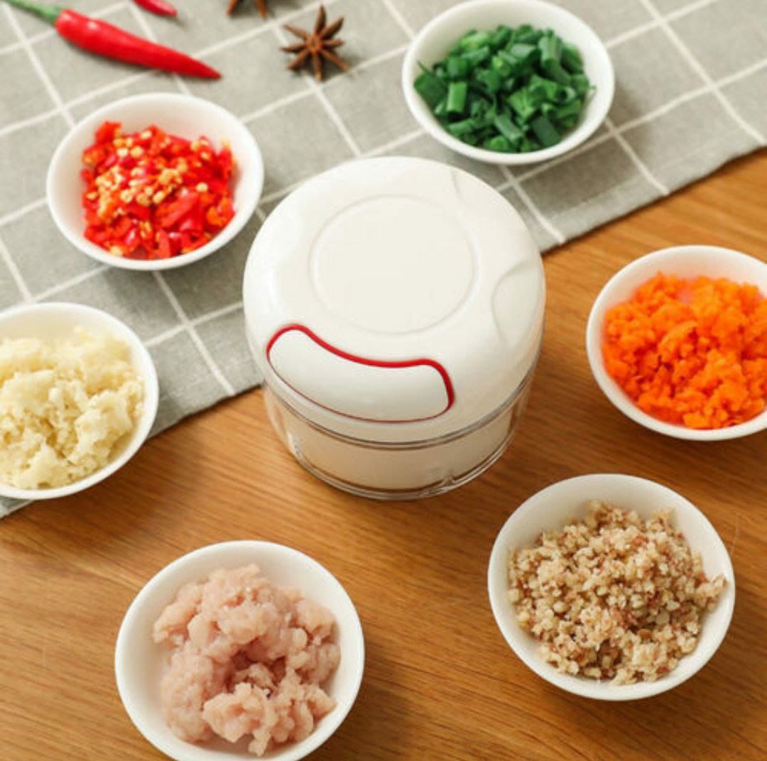 Best price for Mini manual Food Chopper🔅Mini Hand Pull Food Processor ...