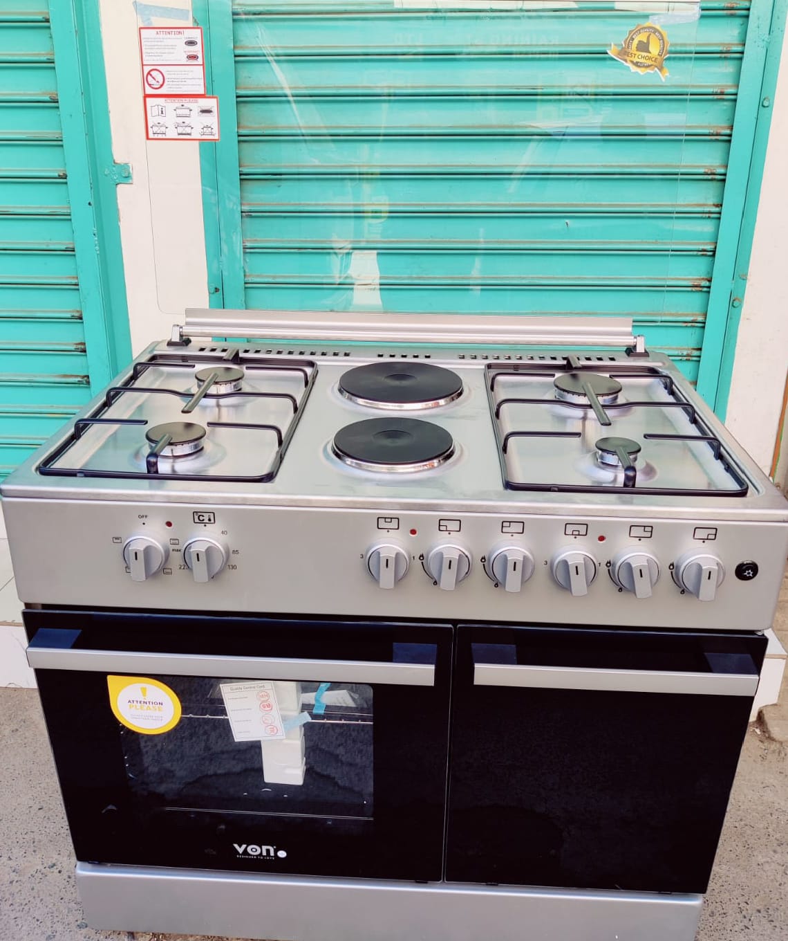 Best price for 🔥🍃HOT DEAL🍃🔥VON 60*90 4+2 Cooker With Gas Compartment 2 ...